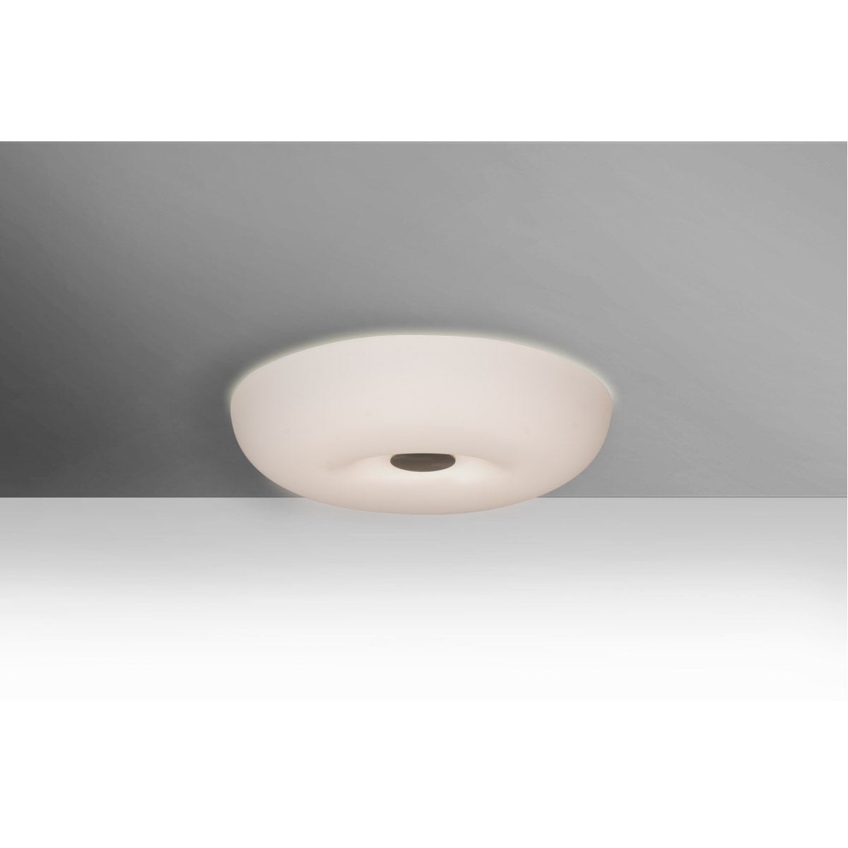 Besa Lighting NIMBUS1007C-LED-SN Nimbus 1 Light 10 inch Satin Nickel ...